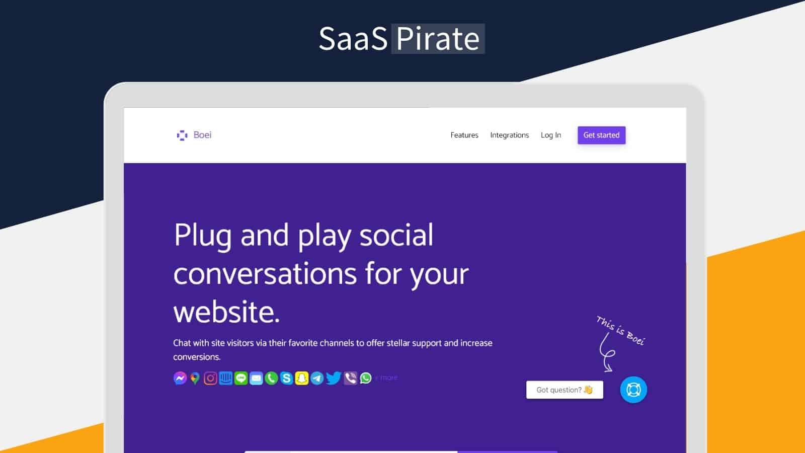 Boei Lifetime Deal - Chat & Lead Generation Widget