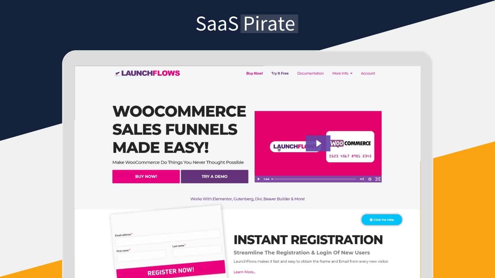 LaunchFlows Lifetime Deal & Review - WooCommerce Sales Funnels