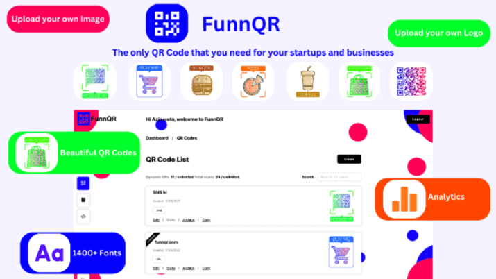 FunnQR Lifetime Deal & Review - QR Code for Startups