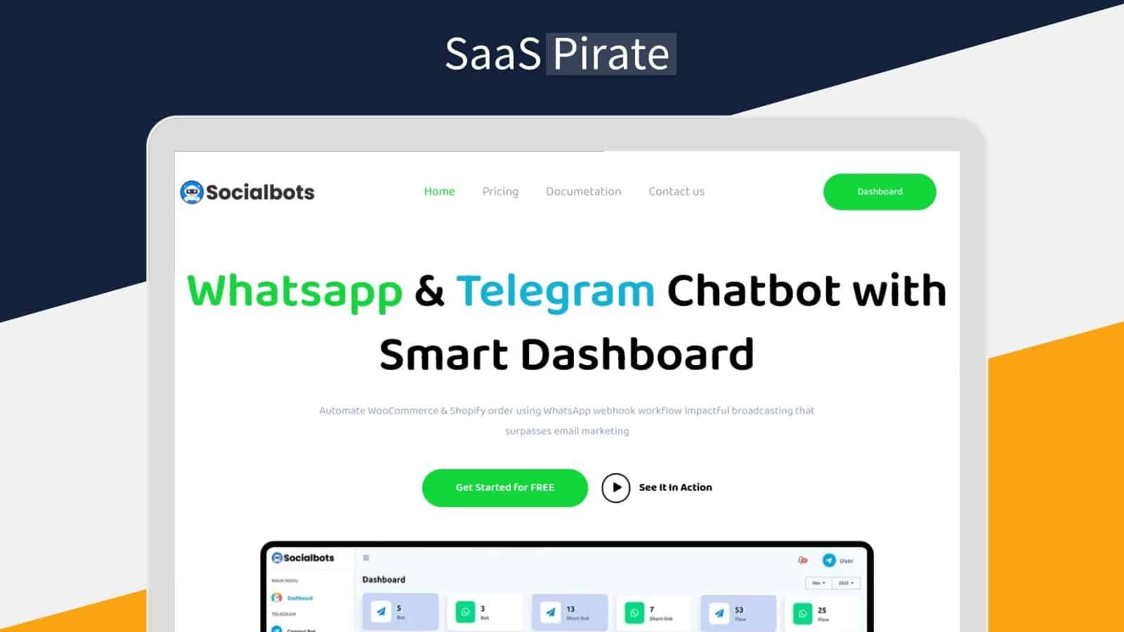 Socialbots Lifetime Deal & Review - Chatbot Builder