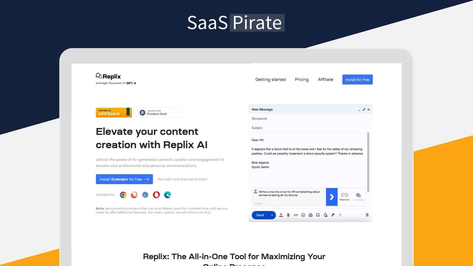 Replix AI Lifetime Deal - AI-Driven Content Generation Tool