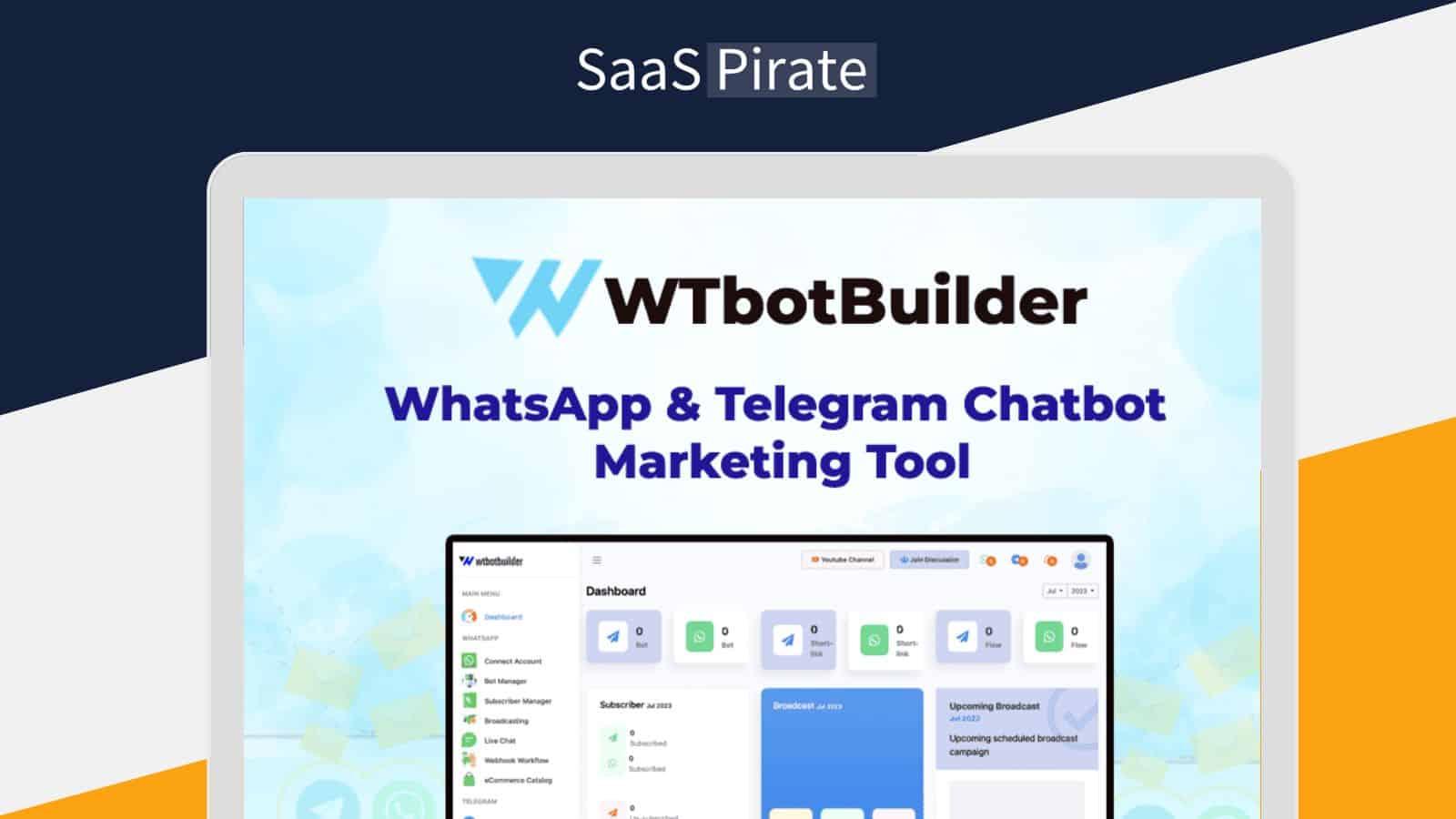 WTbotBuilder Lifetime Deal - Chatbot Marketing Tool