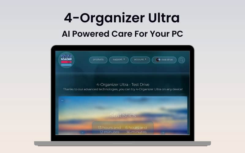 4-Organizer Ultra Lifetime Deal - Pc Optimization Software Tool