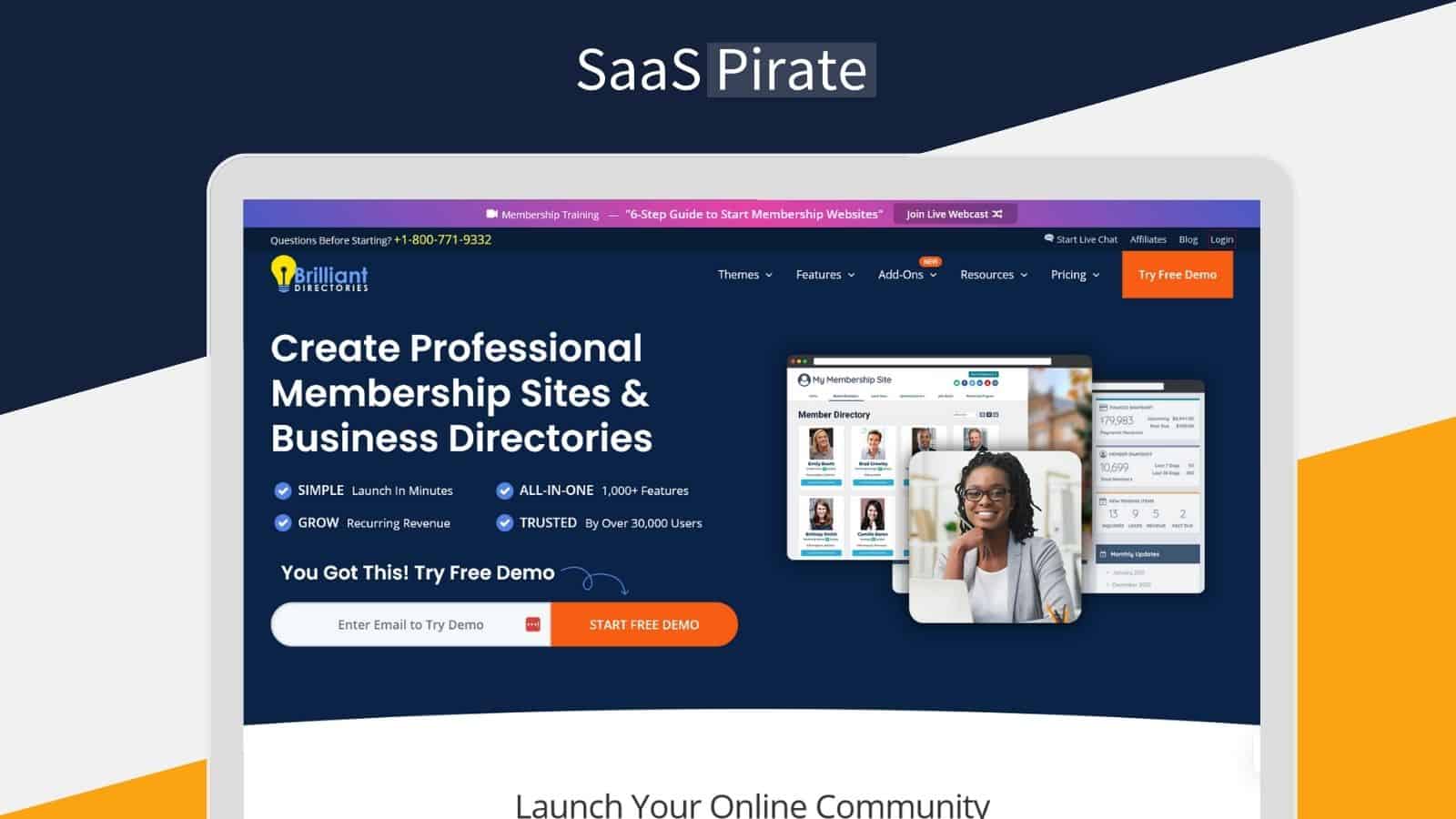 Brilliant Directories Lifetime Deal - Manage Membership Sites