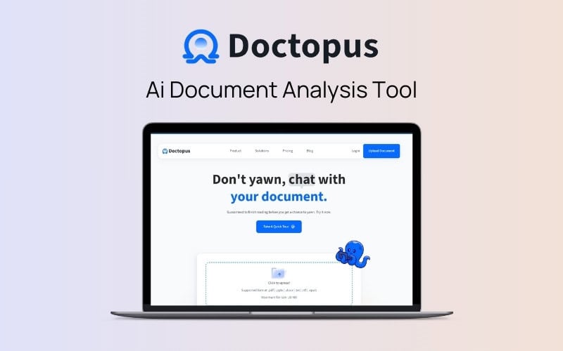 Doctopus Lifetime Deal - Ai Powered Document Analysis
