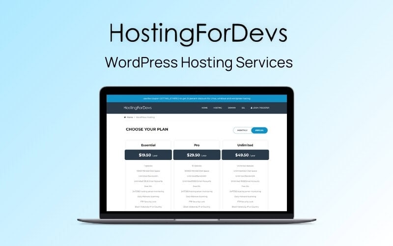 Hosting For Devs Yearly Deal - Windows Hosting For Devs