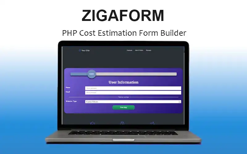 Zigaform – Php Cost Estimation Lifetime Deal - Custom Estimation Form Builder