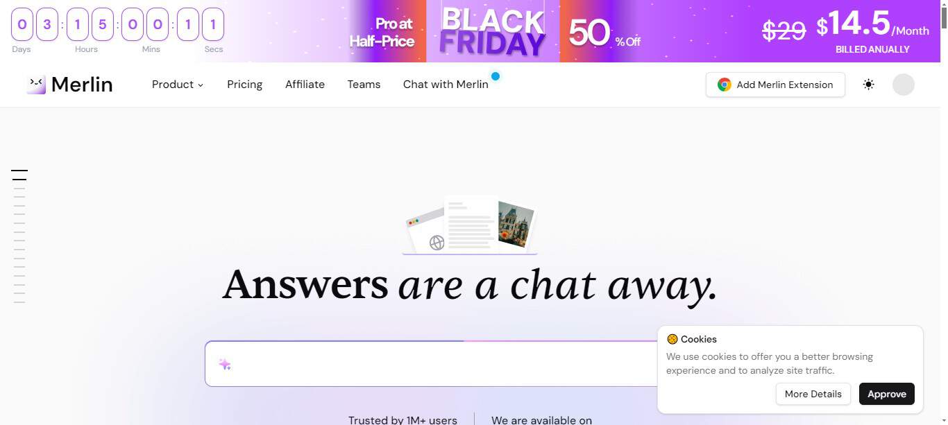 Merlin Lifetime Deal - All-In-One AI Google Chrome Extension
