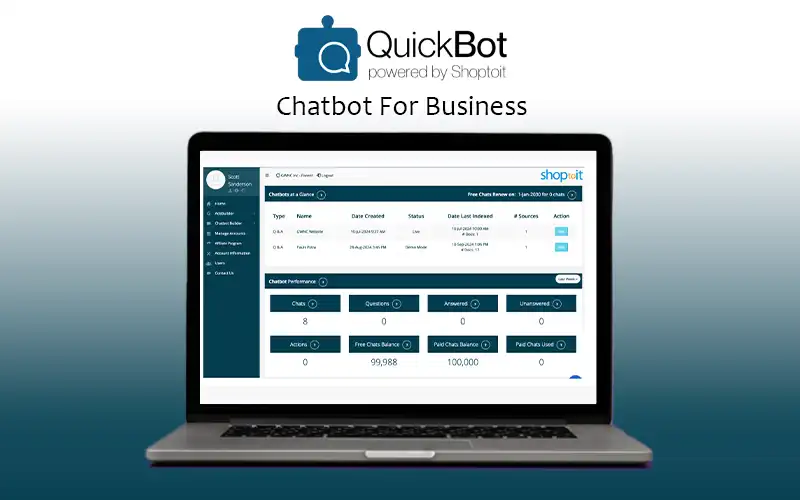 Quickbot Lifetime Deal - Ai Chatbot Software Solution