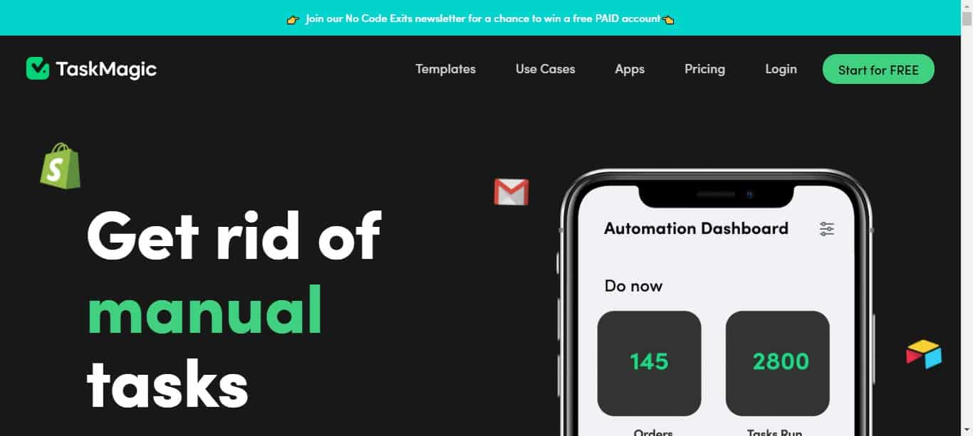 TaskMagic Lifetime Deal - Processes & Create Automations