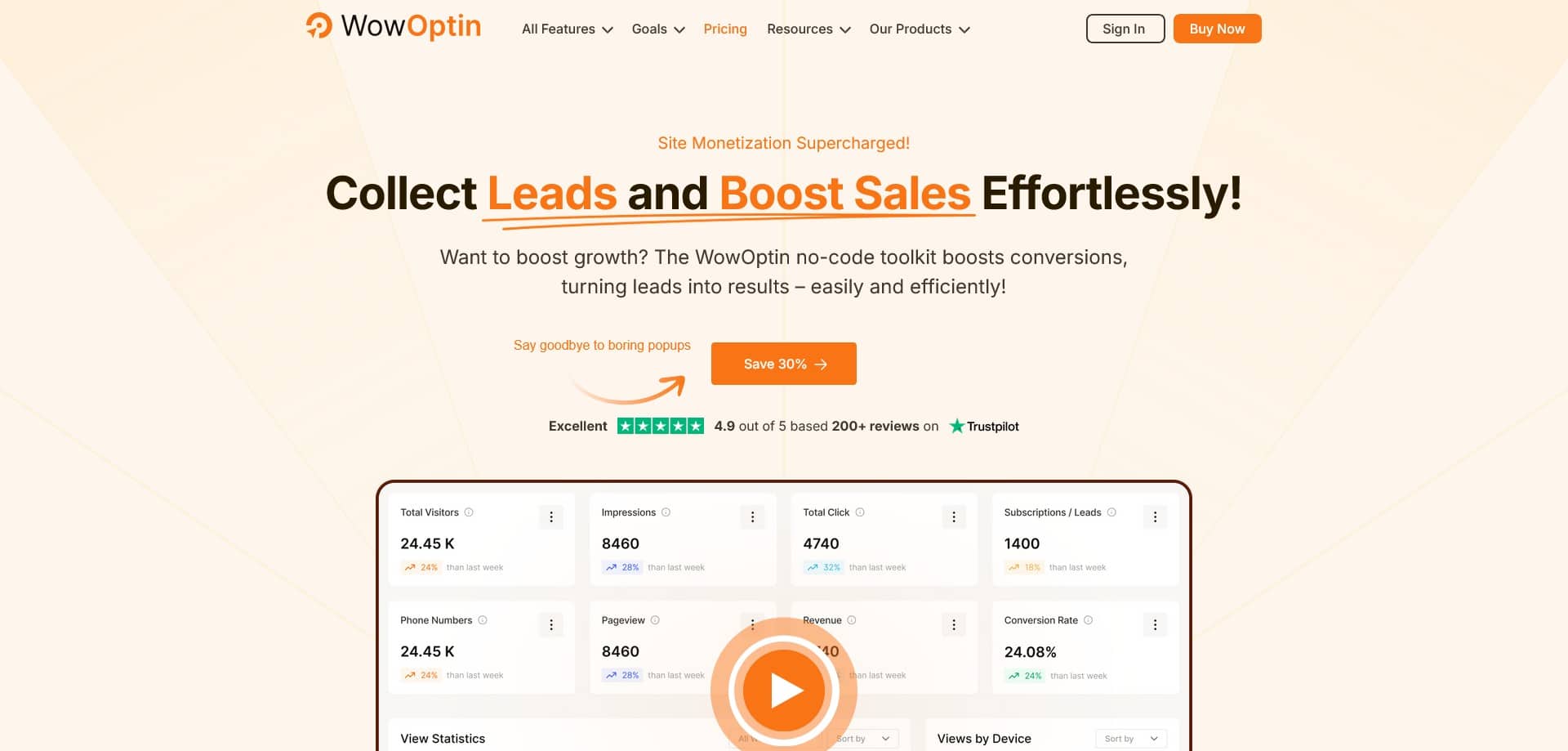 WowOptin Lifetime Deal - WordPress Optin Plugin