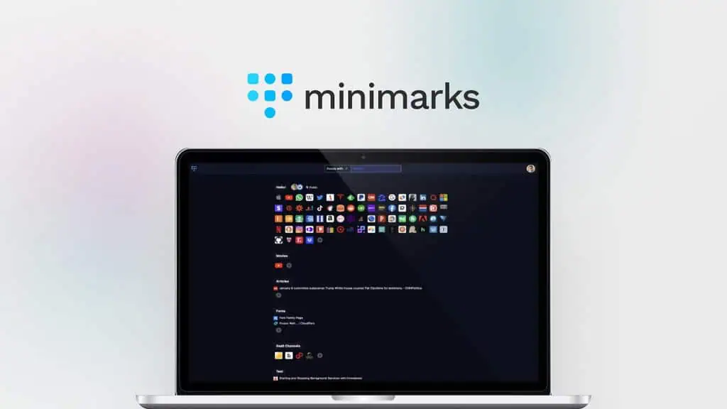 Minimarks Lifetime Deal - Bookmark Management Software Solution