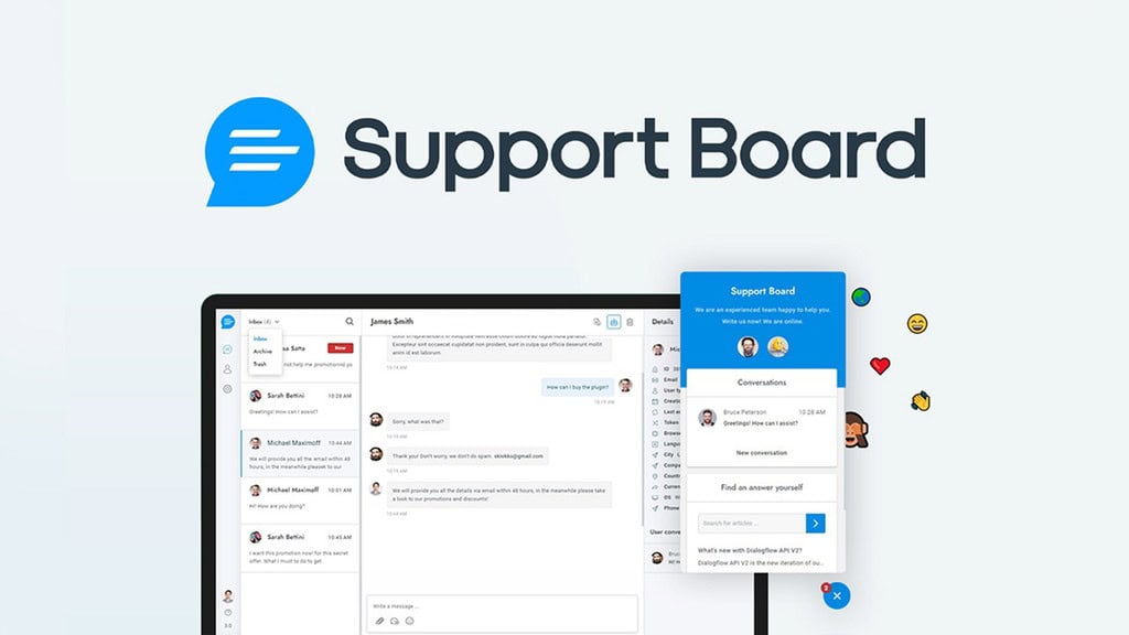 Support Board Lifetime Deal - Ai Customer Support Software