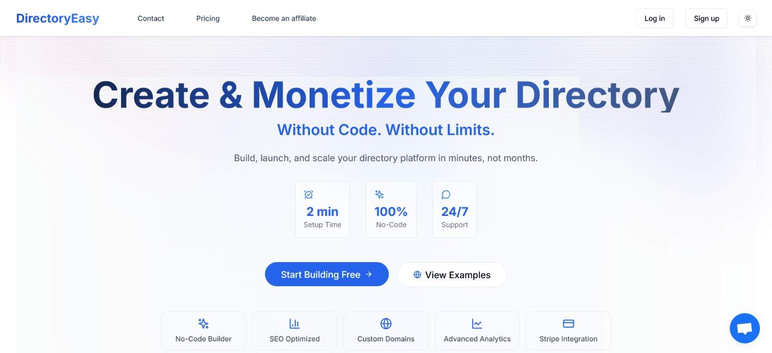 DirectoryEasy Lifetime Deal - Create & Monetize Your Directory