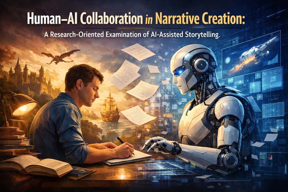 Human-AI Collaboration in Storytelling: A Research Review